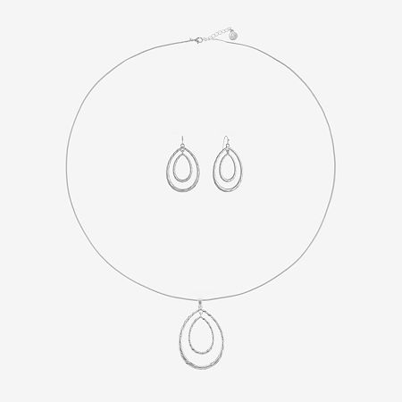 Click here for Liz Claiborne Pendant Necklace And Drop Earring Wo... prices