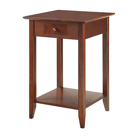 Click here for American Heritage 1-Drawer End Table  One Size  Br... prices