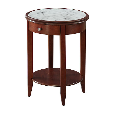 Click here for American Heritage 1-Drawer End Table  One Size  Br... prices