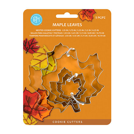 Click here for R&M International Llc Maple Leaves 5-pc. Cookie Cu... prices