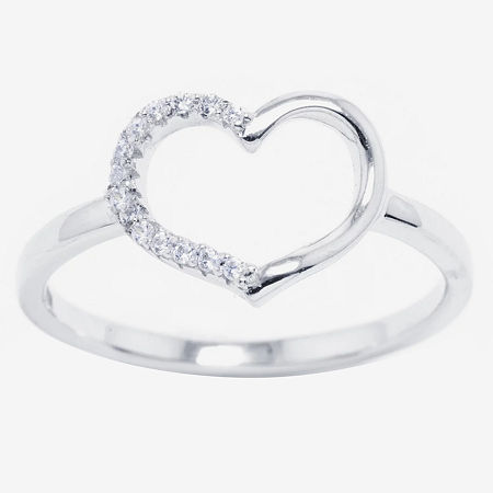 Click here for Silver Treasures Womens Cubic Zirconia Sterling Si... prices