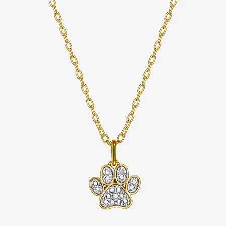 Click here for Sparkle Allure Paw Womens White Diamond Accent Pur... prices