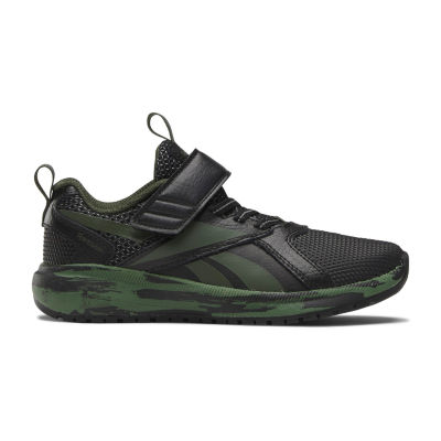 Reebok Durable Xt Alt Little Boys Running Shoes, Color: Green Black ...