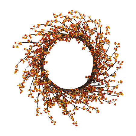 Click here for 24â Sweet Bitter Wreath  One Size  Orange prices