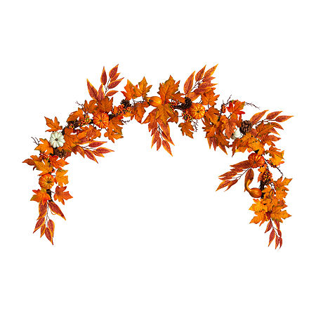 Click here for Nearly Natural 6ft Assorted Autumn Faux Fall Chris... prices