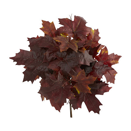 Click here for Nearly Natural Autumn Maple Leaf Faux Artificial F... prices