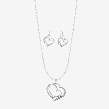 Click here for Liz Claiborne Pendant Necklace And Drop Earring Wo... prices