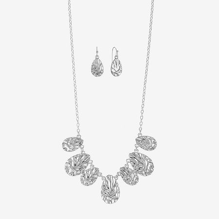 Click here for Liz Claiborne Collar Necklace And Drop Earring Wom... prices
