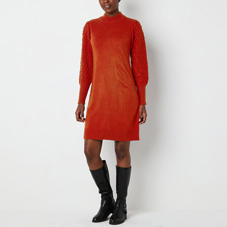 Click here for Willow Glenn Womens Long Sleeve Sweater Dress  Sma... prices