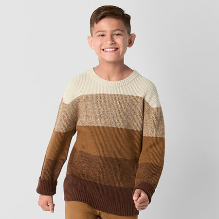 Click here for Thereabouts Little & Big Kid Boys Crew Neck Long S... prices