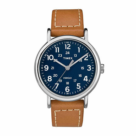 Click here for Timex Weekender 40MM Mens Brown Strap Watch-Tw2r42... prices
