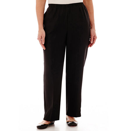Click here for Alfred Dunner Classics Womens Plus Straight Pull-O... prices