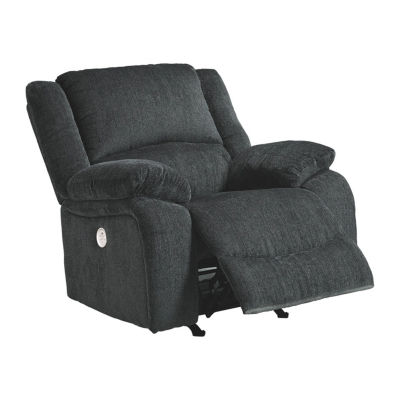 Signature Design by Ashley® Dryden Power Reclining Pad-Arm Recliner ...