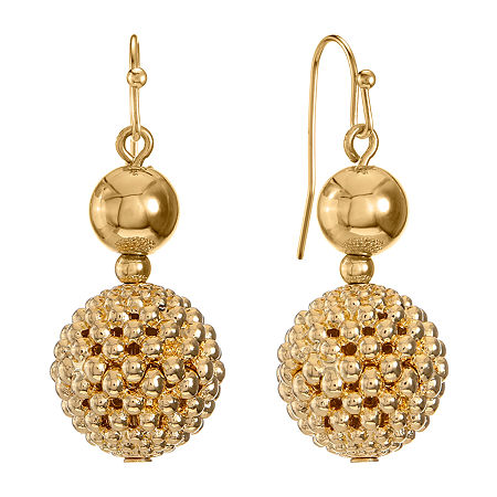 Click here for Liz Claiborne Drop Earrings  One Size  Yellow prices