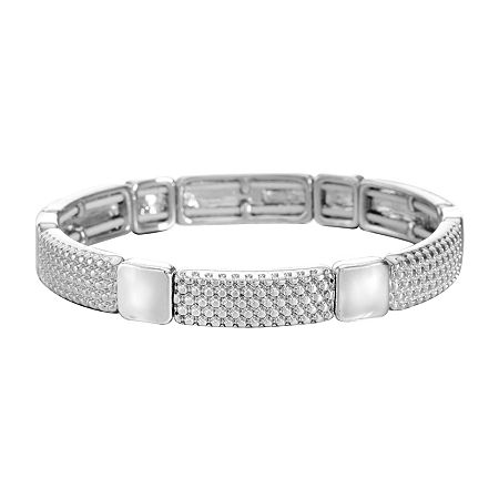 Click here for Liz Claiborne Silver Tone Womens Stretch Bracelet... prices