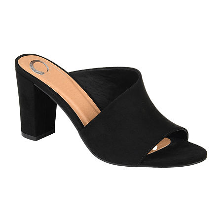Click here for Journee Collection Womens Allea Slip-on Open Toe M... prices