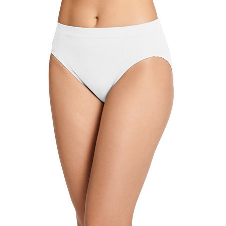 Click here for Jockey Cotton Stretch Hi-Cut Panty - 1555  5  Whit... prices