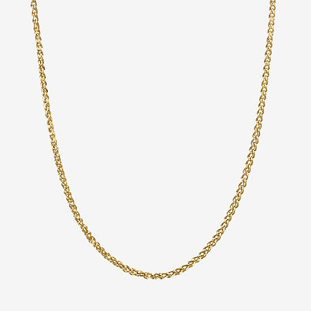 Click here for Unisex Adult 14K Gold 20 Inch Wheat Chain Necklace... prices