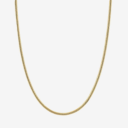 Click here for Unisex Adult 10K Gold 20 Inch Snake Chain Necklace... prices