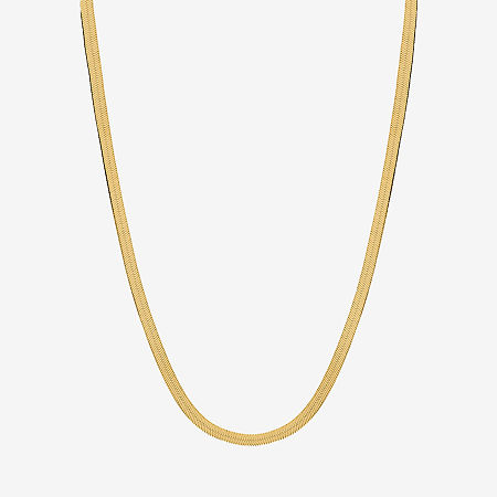 Click here for Unisex Adult 10K Gold 20 Inch Herringbone Chain Ne... prices