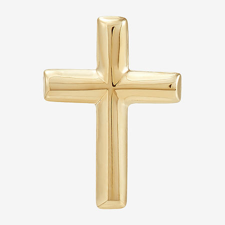 Click here for Gold Opulence Womens 14K Gold 8.6mm Cross Single E... prices