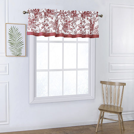 Click here for Toile Garden Valance  One Size  Multiple Colors prices