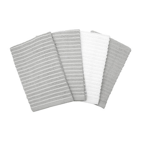 Click here for Ritz Stripe 4-pc. Bar Mop Set  One Size  Gray prices