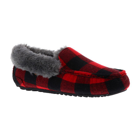Click here for Lamo Womens Moccasin Slippers  11  Red prices