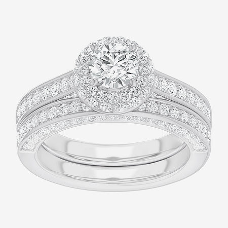 Click here for (G-H / Si1-Si2) Womens 1 7/8 CT. T.W. Lab Grown Wh... prices