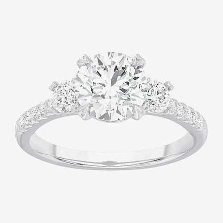Click here for (G-H / Si1-Si2) Womens 2 1/2 CT. T.W. Lab Grown Wh... prices