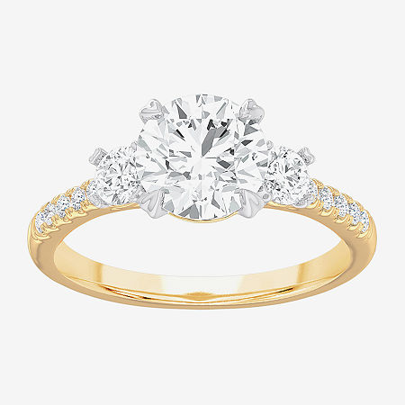 Click here for (G-H / Si1-Si2) Womens 2 1/2 CT. T.W. Lab Grown Wh... prices
