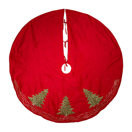Click here for Kurt Adler 60 Tree Skirt with Embroidered Tree Des... prices