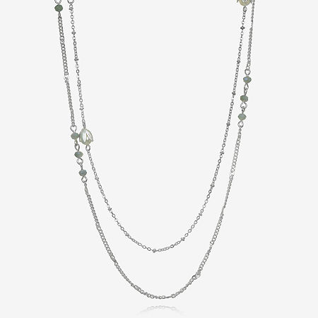 Click here for Bijoux Bar Delicates Silver Tone Womens 36 Inch St... prices