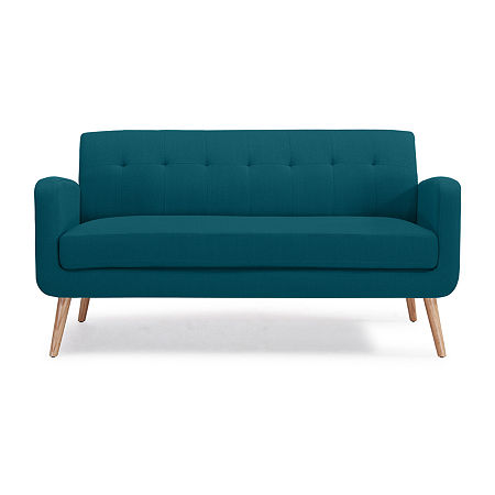 Click here for Kingston Mid-Century Modern Sofa in Linen with Leg... prices