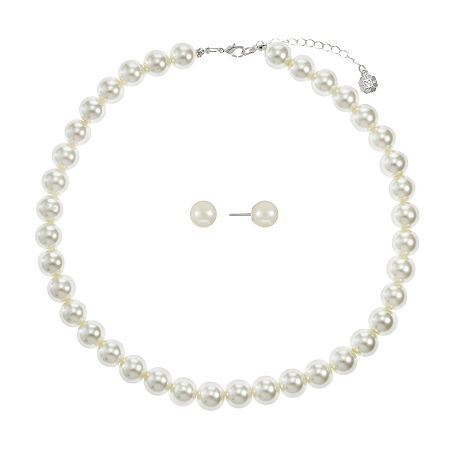 Click here for Monet Jewelry Timeless Collar Necklace And Stud Ea... prices