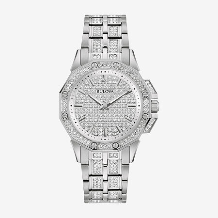 Click here for Bulova Womens Crystal Octava Stainless Steel Brace... prices