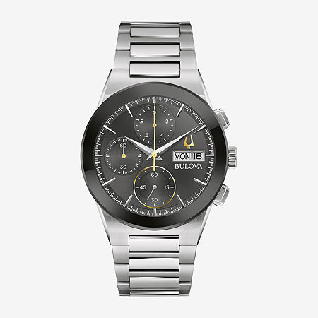 Click here for Bulova Modern Millennia Mens Chronograph Silver To... prices