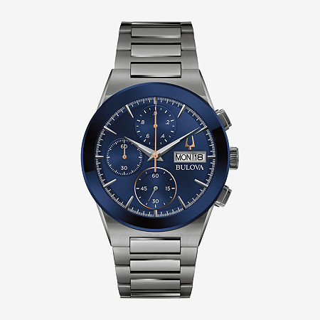 Click here for Bulova Modern Millennia Mens Chronograph Gray Stai... prices