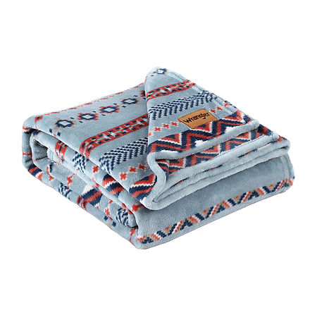 Click here for Wrangler Diamond Trail Plush Fleece Reversible Thr... prices