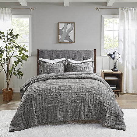 Click here for Madison Park Arctic 3-Pc. Faux Fur Comforter Set... prices