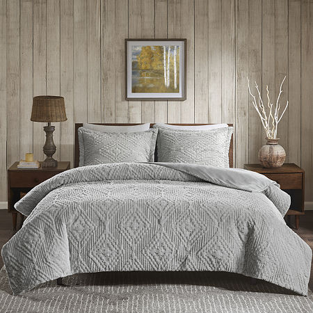 Click here for Woolrich Teton 3-Pc. Reversible Faux-Fur Quilt Set... prices