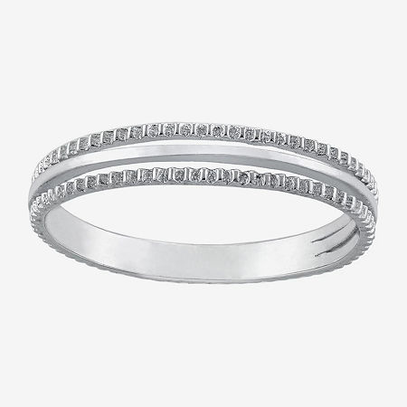 Click here for Silver Treasures Womens Sterling Silver Band  7 prices