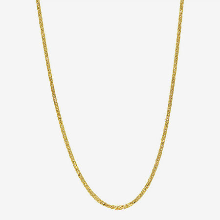 Click here for Womens 18K Gold 18 Inch Wheat Chain Necklace  One... prices