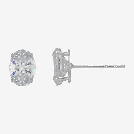 Click here for Toc 1 1/2 CT. Cubic Zirconia 10K White Gold 5mm Ov... prices
