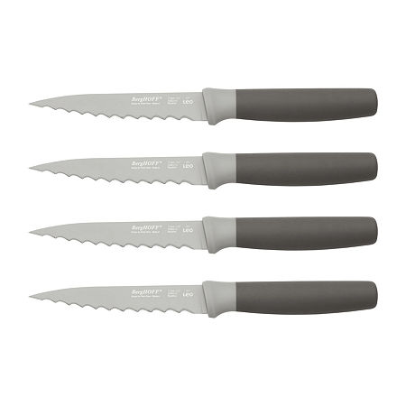 Click here for BergHOFF Leo 4-pc. Steak Knife Set  One Size  Gray prices