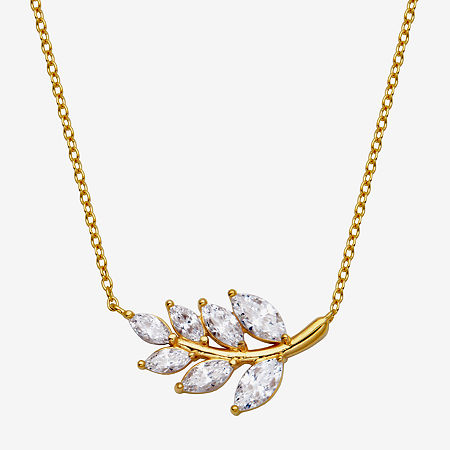 Click here for 18K Gold Over Sterling Silver Marquise Cubic Zirco... prices