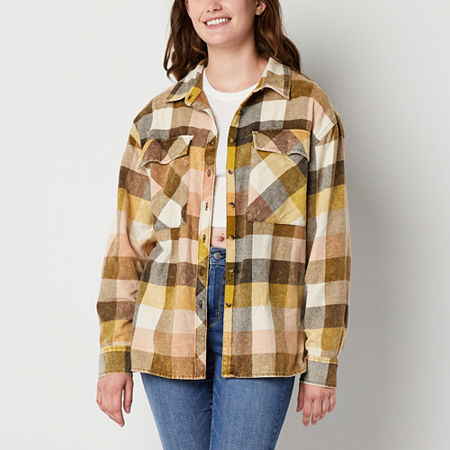 Click here for Arizona Womens Juniors Cuffed Long Sleeve Oversize... prices