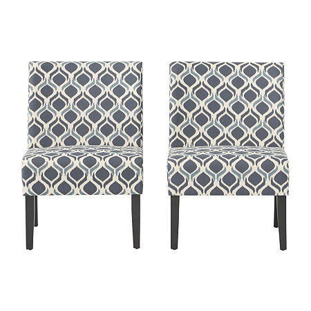 Click here for Kassi 2-pc. Upholstered  One Size  Blue prices