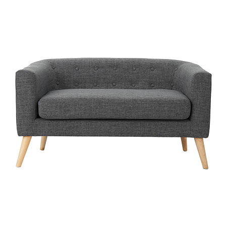 Click here for Bridie Track-Arm Upholstered Loveseat  One Size  G... prices
