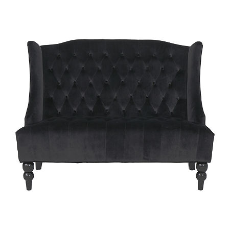 Click here for Leora Curved Slope-Arm Upholstered Loveseat  One S... prices